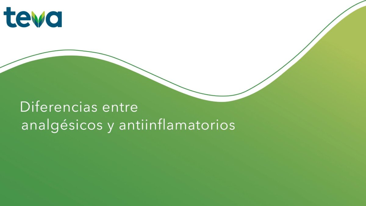 Diferencias entre analgésicos y antiinflamatorios | Teva